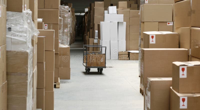 Overproduction and Warehouse Stock Image - Image of manufacturing ...