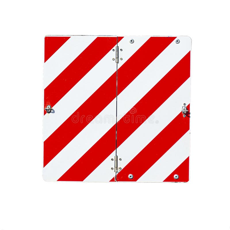 Sign of Oversized Cargo. Yellow Red Plate Stock Image - Image of auto ...