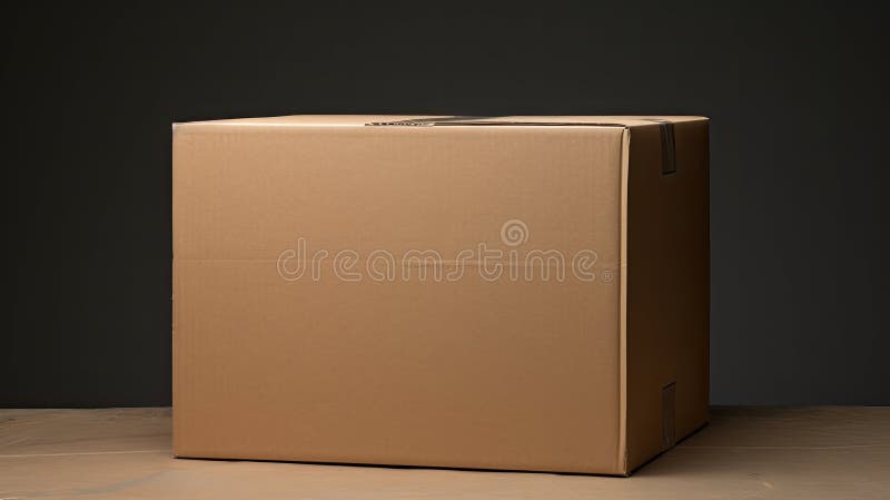 Oversized large package stock illustration. Illustration of substantial ...