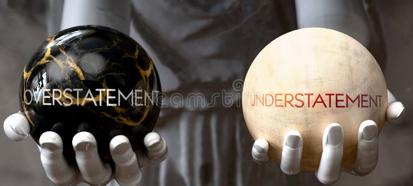 Understatement Stock Illustrations – 59 Understatement Stock ...