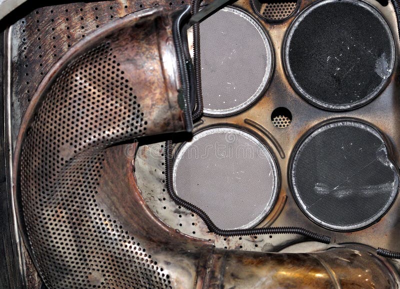 Car catalyst. stock photo. Image of structure, protective - 65479034