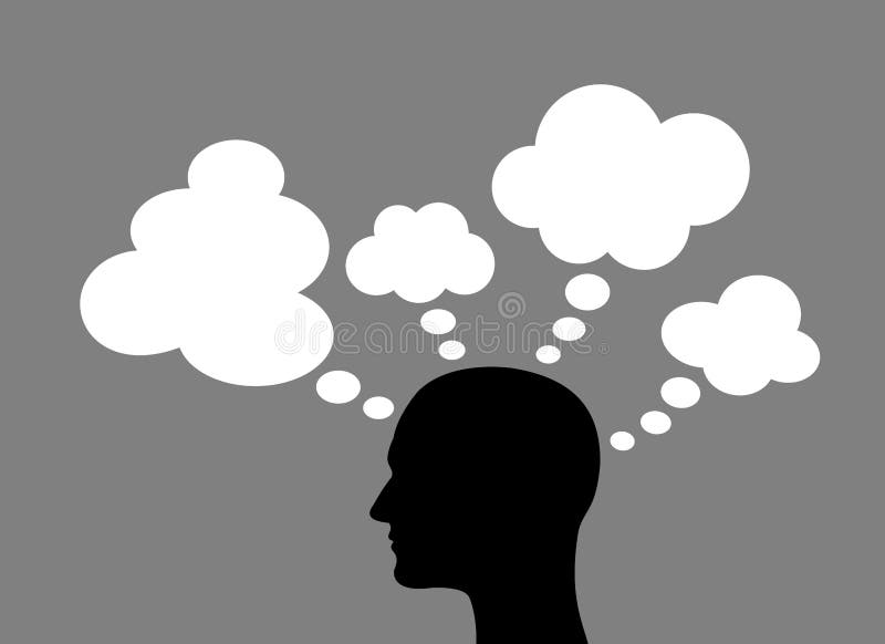 Overthink / Creativity stock vector. Illustration of cartoon - 193126598