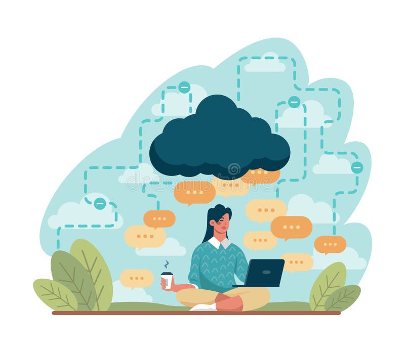 Overthinking. Anxiety and Stress Caused by Thinking Too Much Stock ...