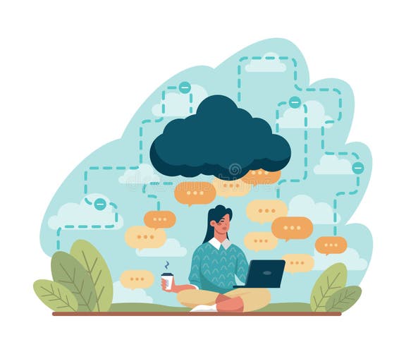 Overthinking. Anxiety and Stress Caused by Thinking Too Much Stock ...