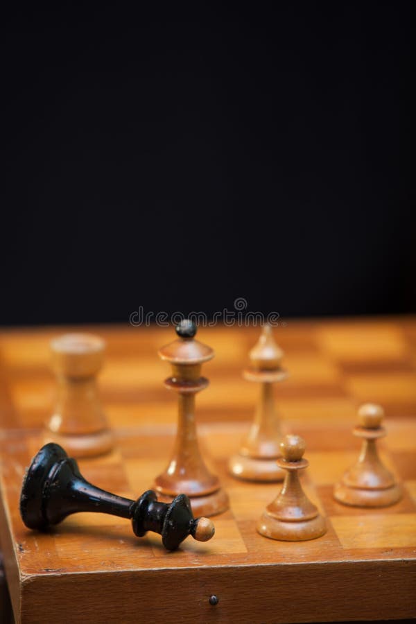 Overthrow of the king stock image. Image of strategy - 31540891