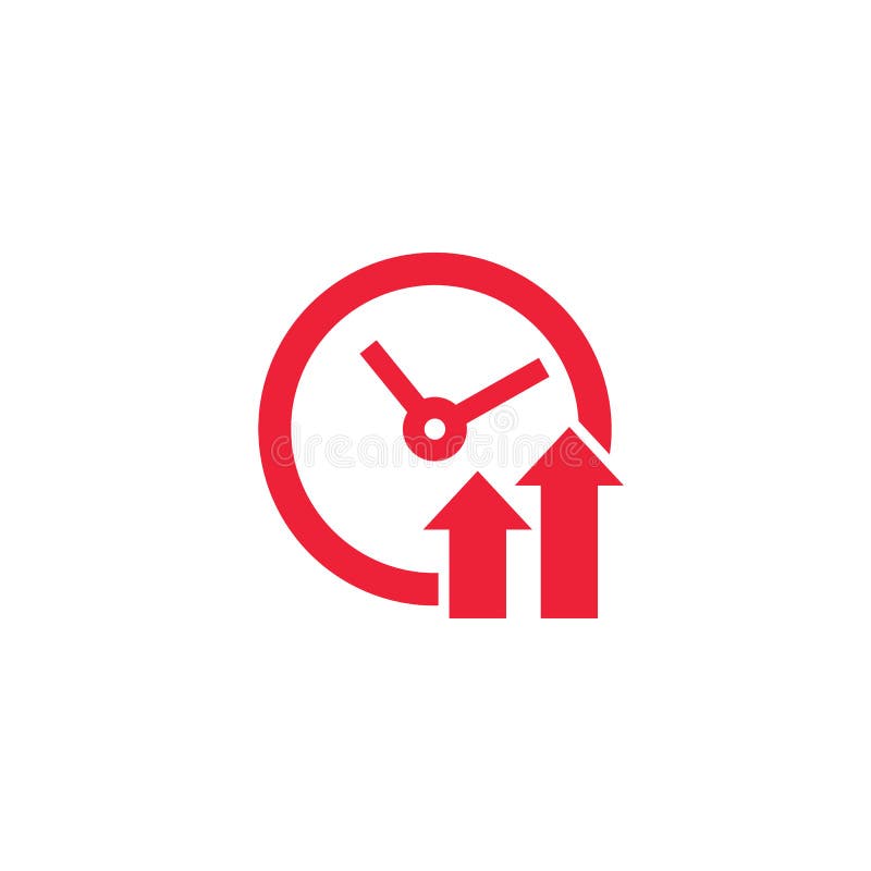 Overtime Icon, Working Over Time Vector Stock Vector - Illustration of ...