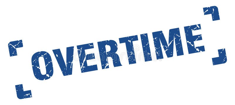 Overtime Stamp Stock Illustrations – 167 Overtime Stamp Stock ...