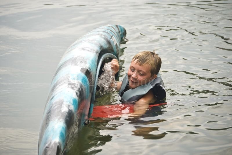 Overturned Kayak/Close stock image. Image of danger, float - 6102965