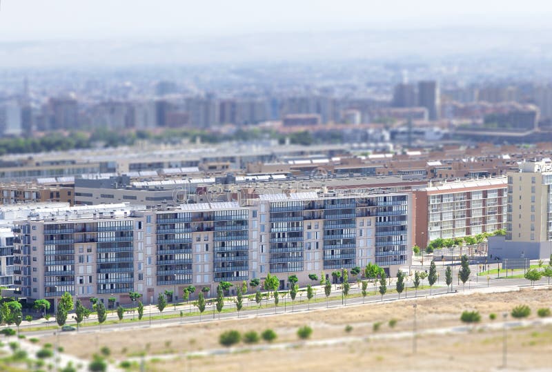 Overview of city. stock photo. Image of construction - 36766424