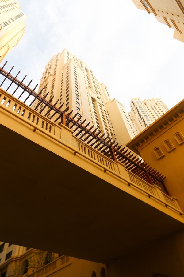 Overview of the Dubai stock photo. Image of landscape - 99075670