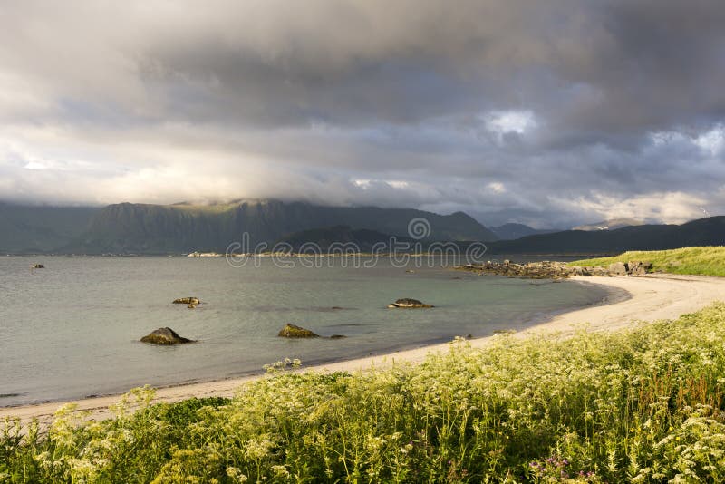 Overview in Eggun in Norway Stock Photo - Image of countrye, overview ...