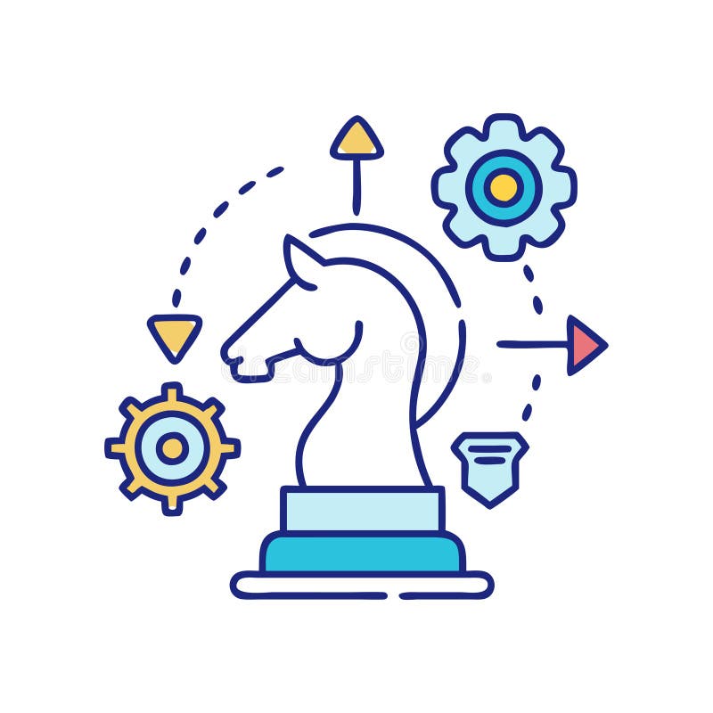 Overview Icon for Innovation Strategy Planning Stock Vector ...