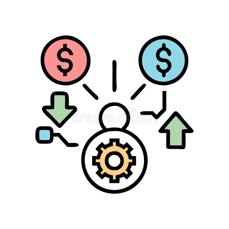 Overview Icon for Market Differentiation Strategies Stock Vector ...