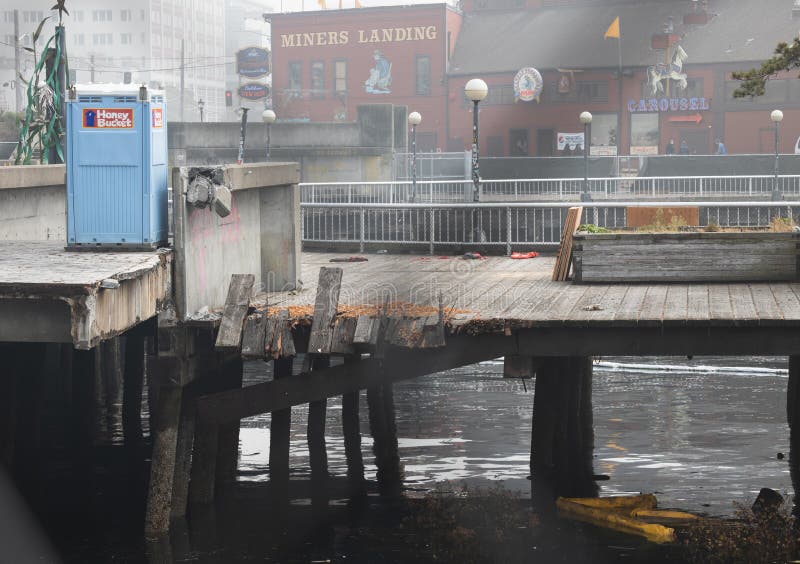 Overview of Massive Partial Collapse of Pier 58 at Elliott Bay, Seattle ...