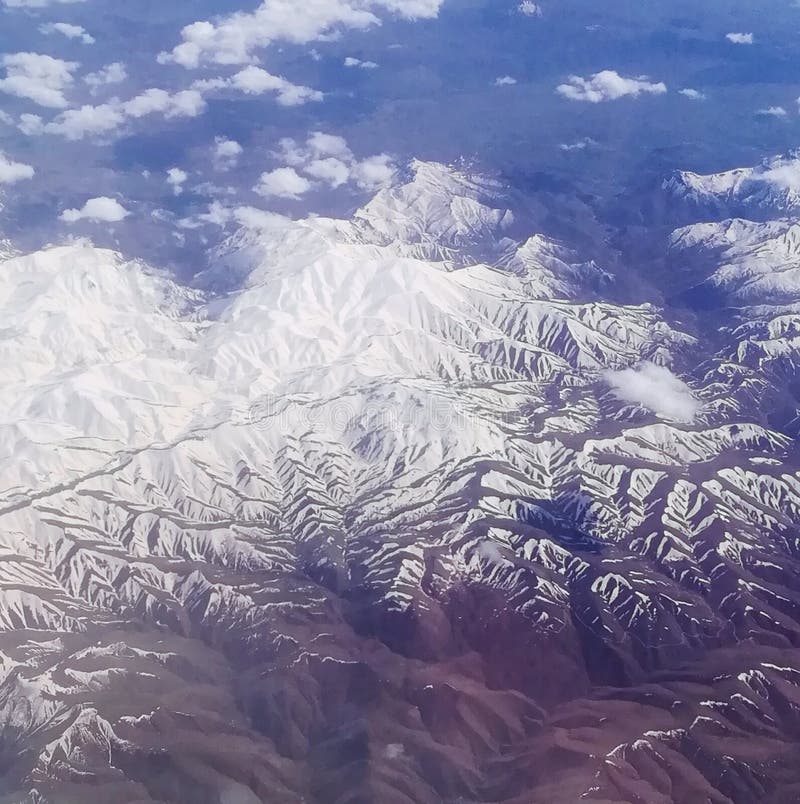 Overview Mountain and Clouds Stock Image - Image of mountains ...