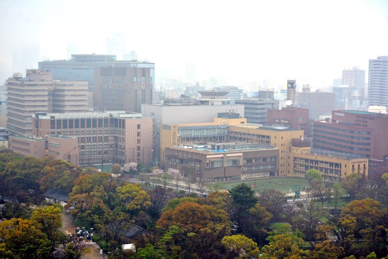 Overview of Osaka City at Daytime in Osaka, Japan Editorial Image ...