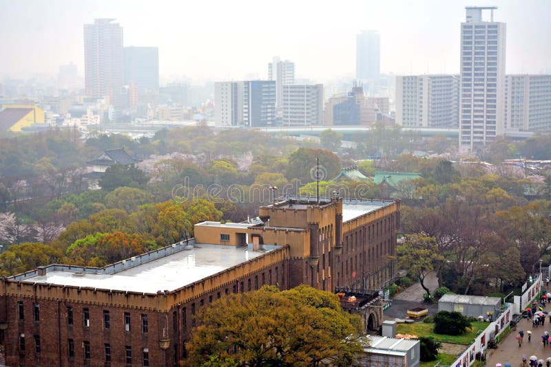 Overview of Osaka City at Daytime in Osaka, Japan Editorial Image ...