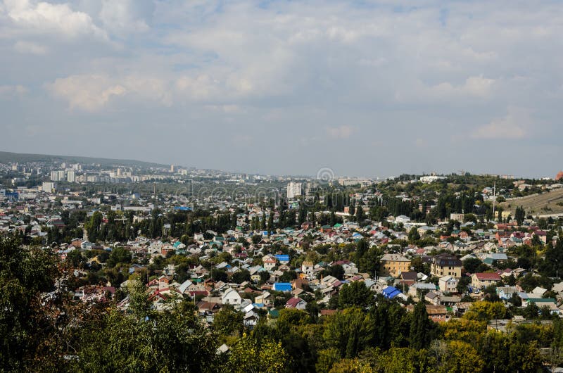 Overview photo of the city stock image. Image of built - 44673097