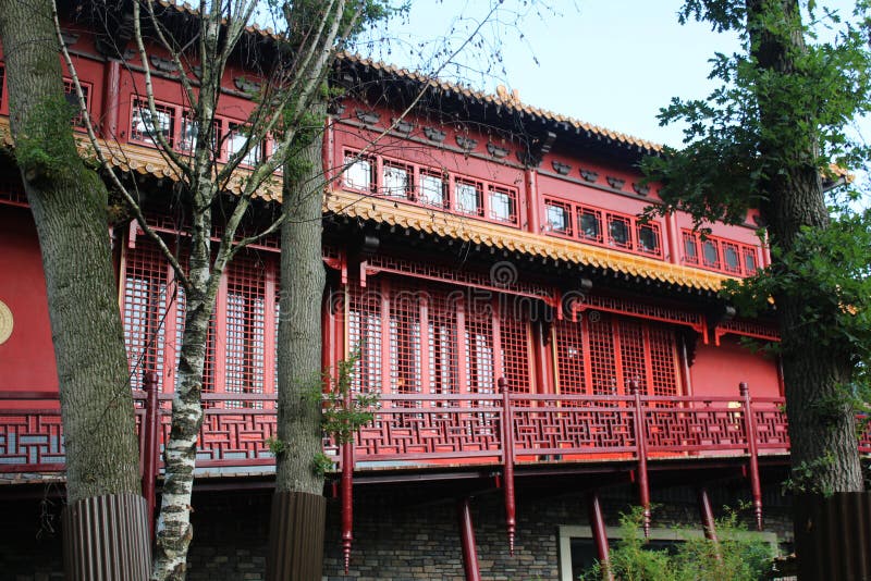 Overview chinese building stock photo. Image of oriental - 106444162