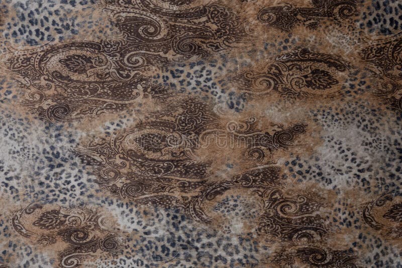 Overview of Retro Fabric with Textile Texture Background Stock Photo ...