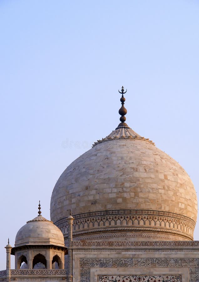 The Side Building in the Taj Mahal, India Stock Photo - Image of inlaid ...