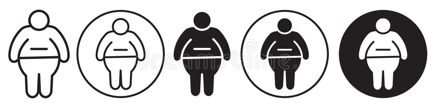 Overweight Icon Stock Illustrations – 14,607 Overweight Icon Stock ...