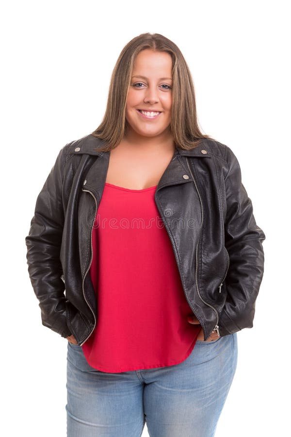 Overweighted woman stock photo. Image of chubby, casual - 57720714