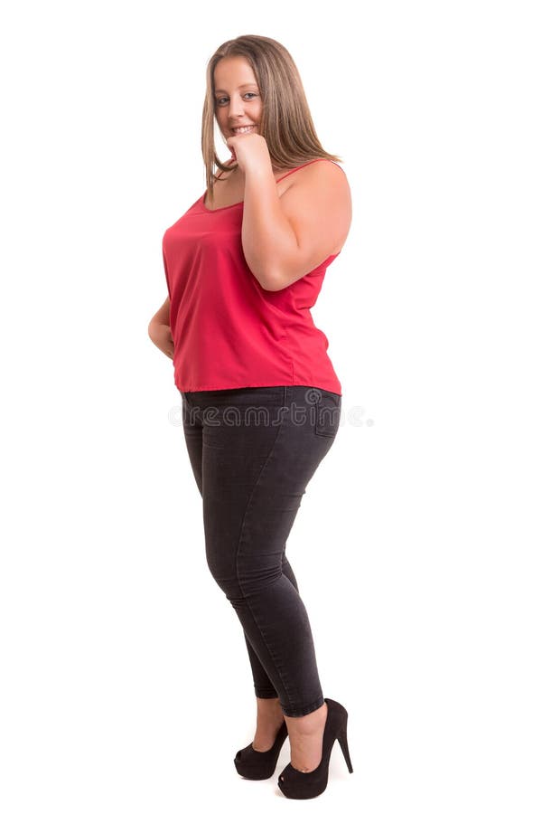 Overweighted woman stock image. Image of beauty, lady - 58452571