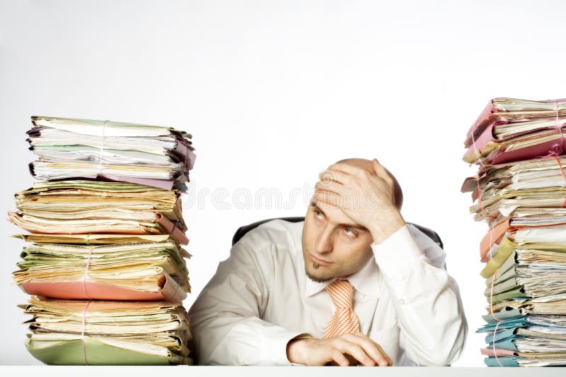 Stacks of Paperwork stock image. Image of stack, files - 2110643