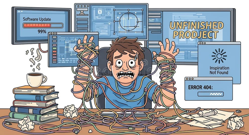 Computer Developer Cartoon Stock Illustrations – 7,233 Computer ...