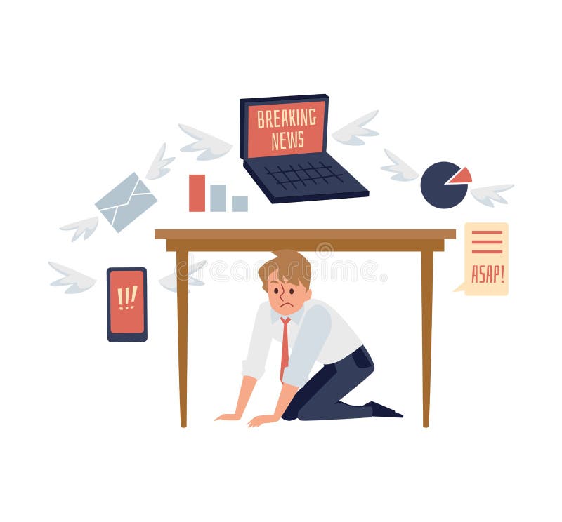 Hide Under Table Stock Illustrations 128 Hide Under Table Stock