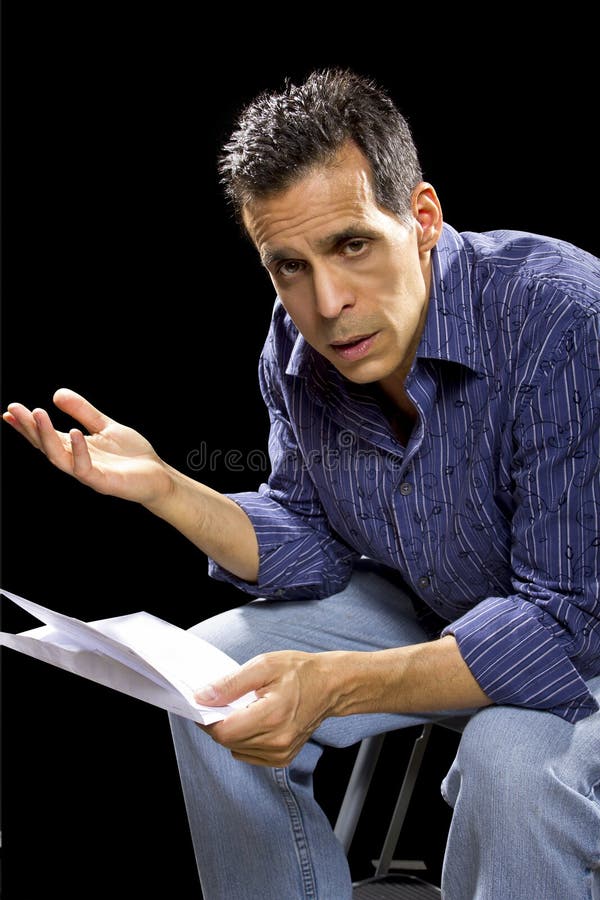 Stressed Out Unpaid Office Intern Stock Photo - Image of paperwork ...