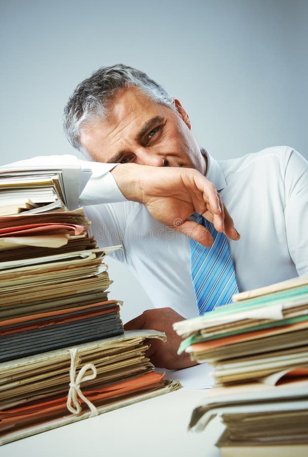 Overwork stock photo. Image of expressing, documents - 31273374
