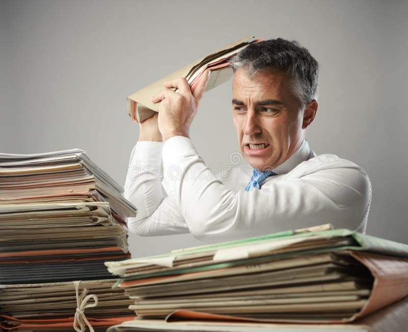 Overwork stock image. Image of office, mature, middle - 33172187