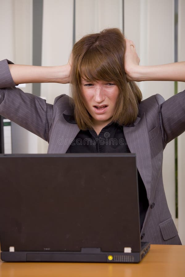 Overworked Businesswoman Picture. Image: 20588666