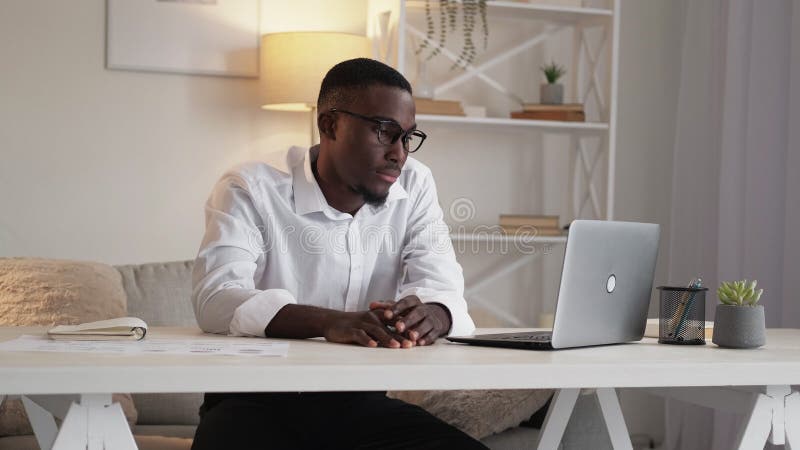 Overworked Manager Communicating Telephone at Office Desk Feeling ...