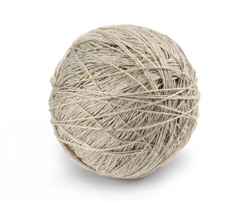 Ovillo de la cuerda imagen de archivo. Imagen de fuerza - 4800755