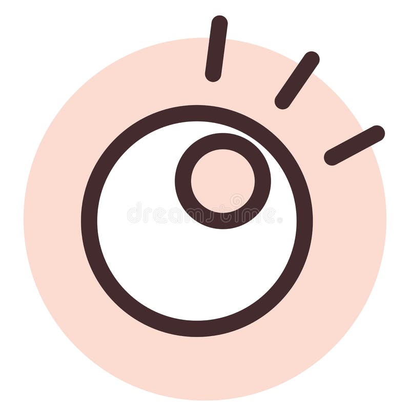 Ovulation cycle, icon stock vector. Illustration of menstruation ...