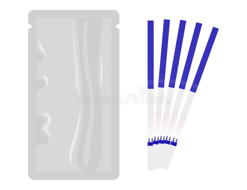 Ovulation Test Strips Showing LH Surge, Predicting Fertile Window ...