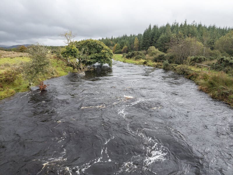 The Owenea River by Ardara in County Donegal - Ireland Stock Photo ...