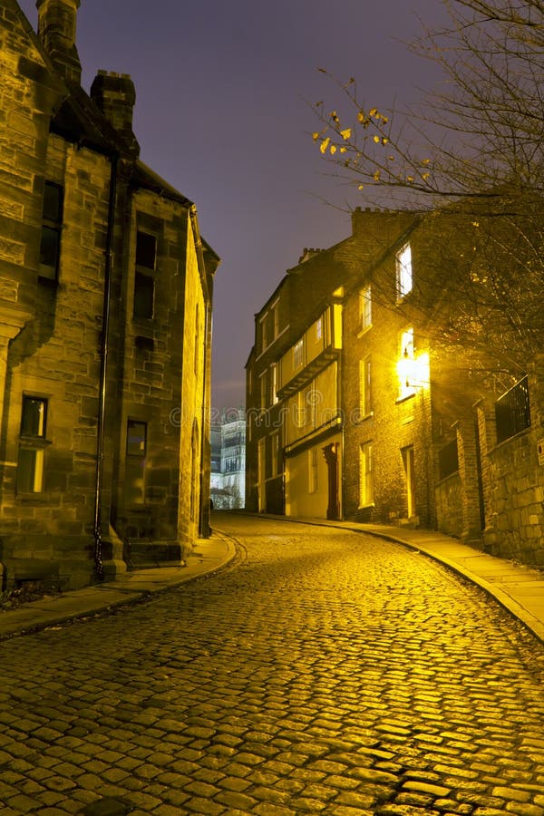 Durham Cathedral at Night stock image. Image of durham - 30942823