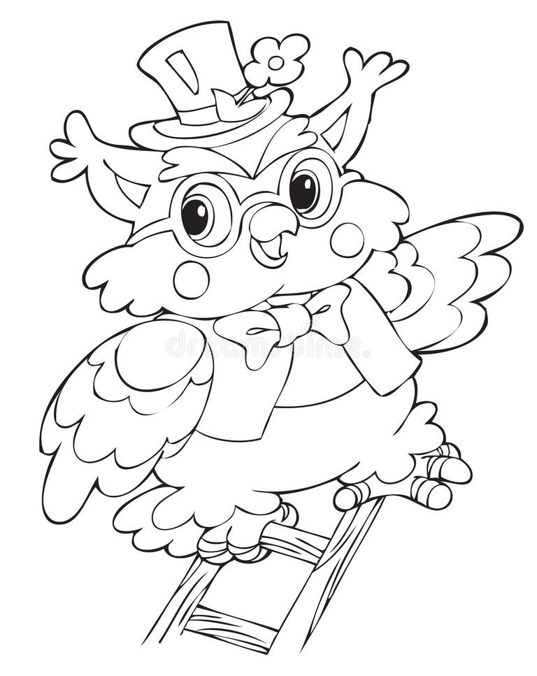Owl Wizard Cartoon Stock Illustrations – 1,003 Owl Wizard Cartoon Stock ...