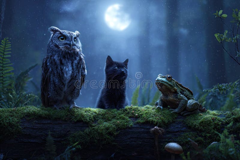 Forest Backdropowl Stock Illustrations – 4 Forest Backdropowl Stock ...