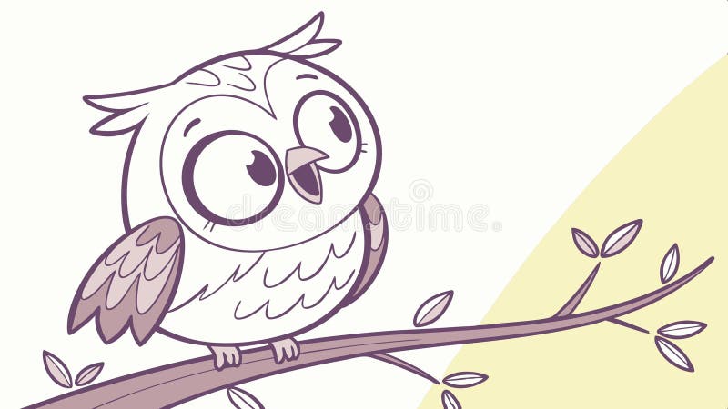 Owl on Branch with Checklist, Planning, Organization, Wise Task ...