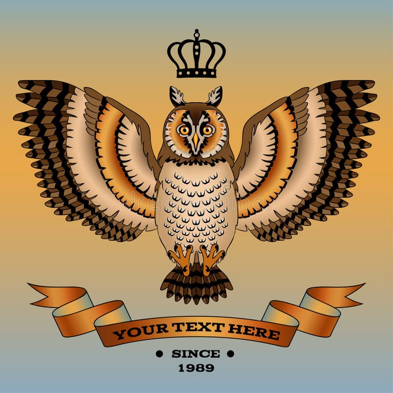 Owl Crown Stock Illustrations – 1,638 Owl Crown Stock Illustrations ...