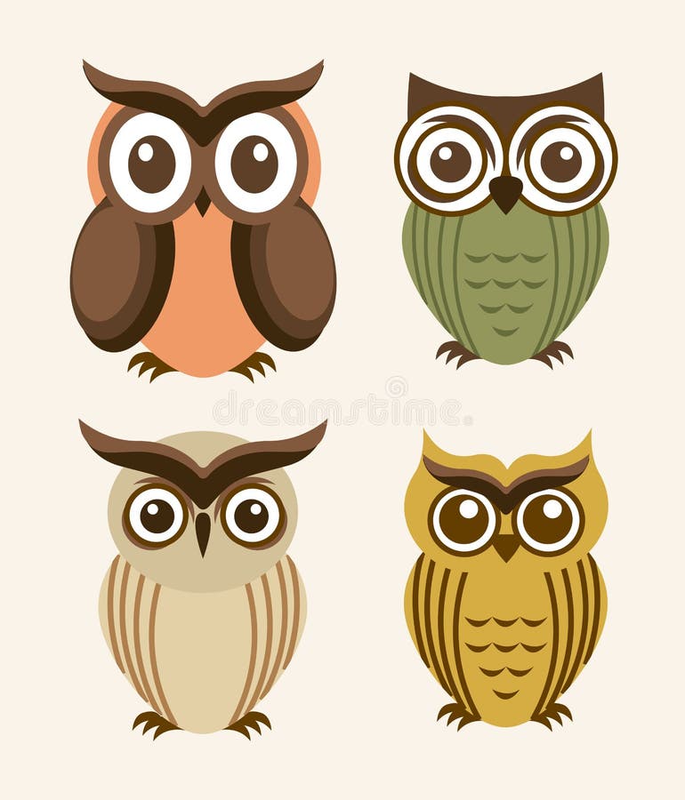 Owl design stock vector. Illustration of crazy, gesture - 38118286