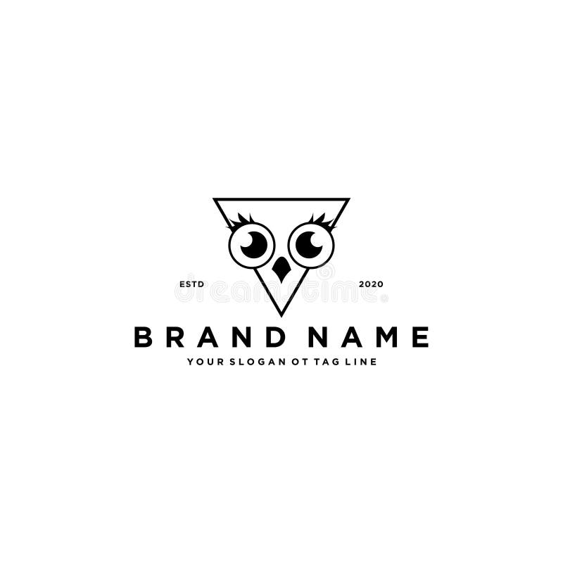 Owl logo design vector stock vector. Illustration of concept - 177880025