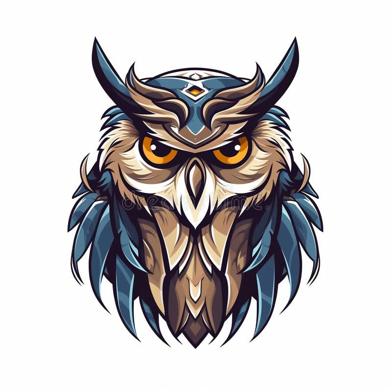 Owl logo stock illustration. Illustration of icon, artwork - 281427596