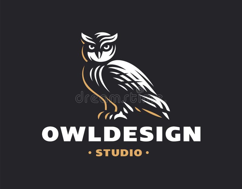 Owl Logo Set- Vector Illustrations. Emblem Design Stock Vector ... Owl Logo Set- Vector Illustrations. Emblem Design Stock Vector ...