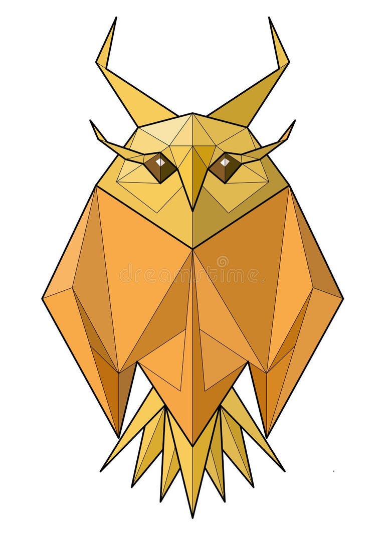 Polygon Owl Stock Illustrations – 518 Polygon Owl Stock Illustrations ...
